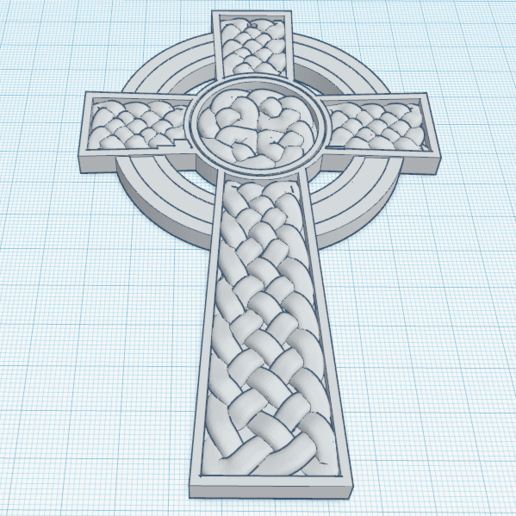 Download free STL file Celtic Cross of Loren McConnell • 3D printing ...