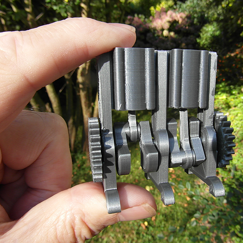Free STL file In-line 4T two-cylinder engine kit 👽・3D printer model to ...