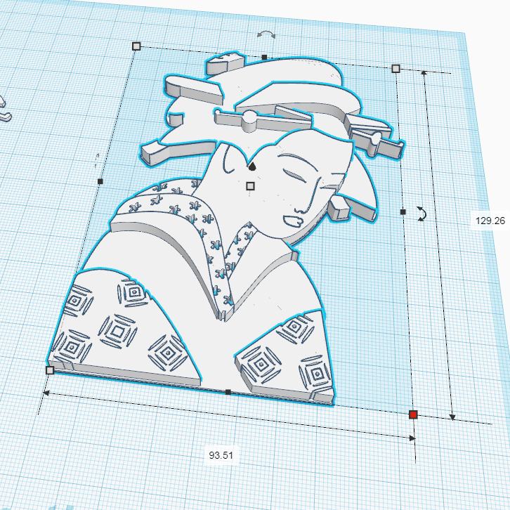 Free STL file GEISHA・3D printing model to download・Cults