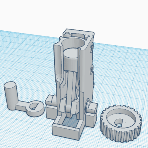 Download free STL file Single Cylinder 4 Stroke_Test Print • Model to ...