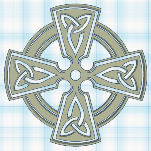 Download free STL file CELTIC CROSS Model 8 • Object to 3D print ・ Cults