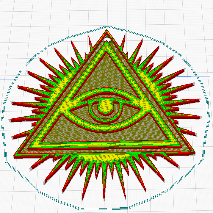Free STL file GOD'S EYE・3D printable design to download・Cults