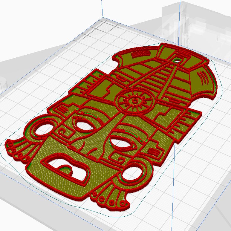 Free STL file Mayan mask 190521・3D print model to download・Cults