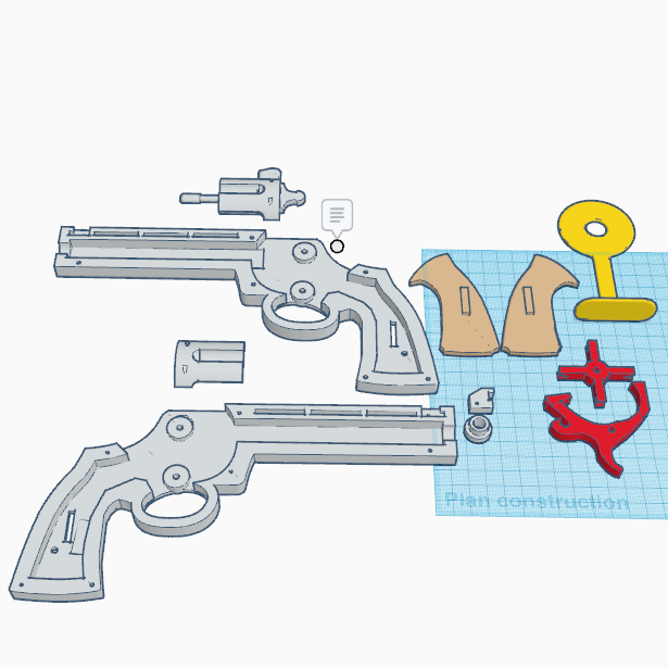 Free STL file My Elastic Revolver 🔫・3D printing template to download・Cults