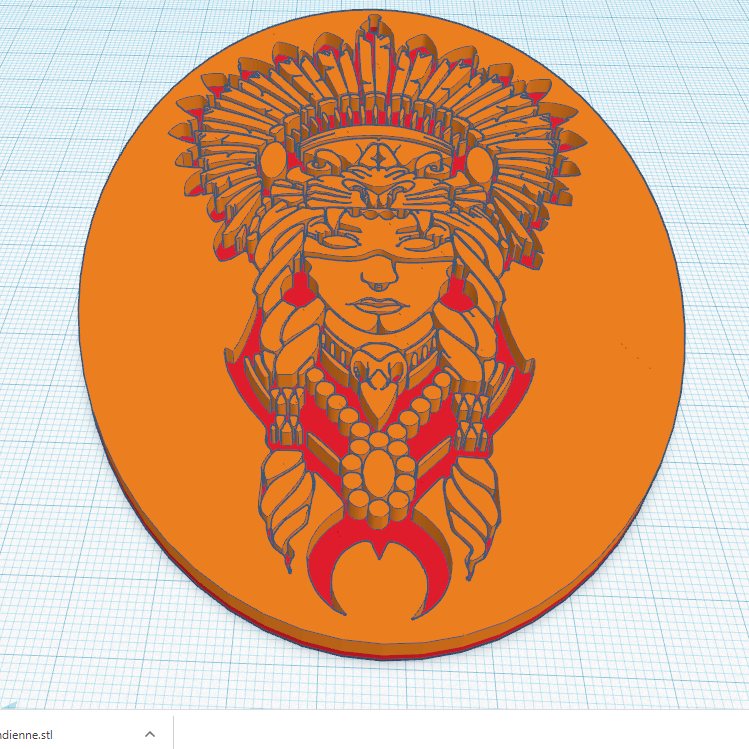 Download free STL file Indian woman • 3D printable template ・ Cults