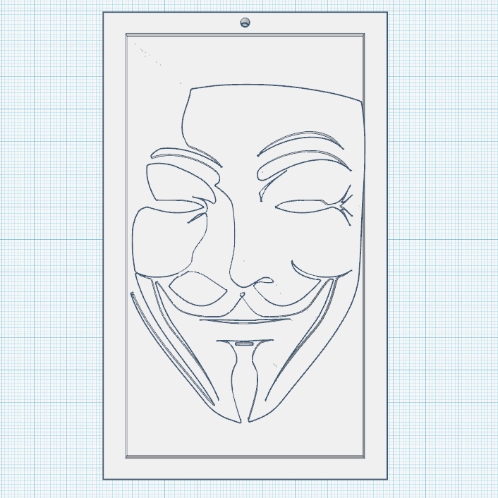 Free STL file Anonymous・3D printing idea to download・Cults