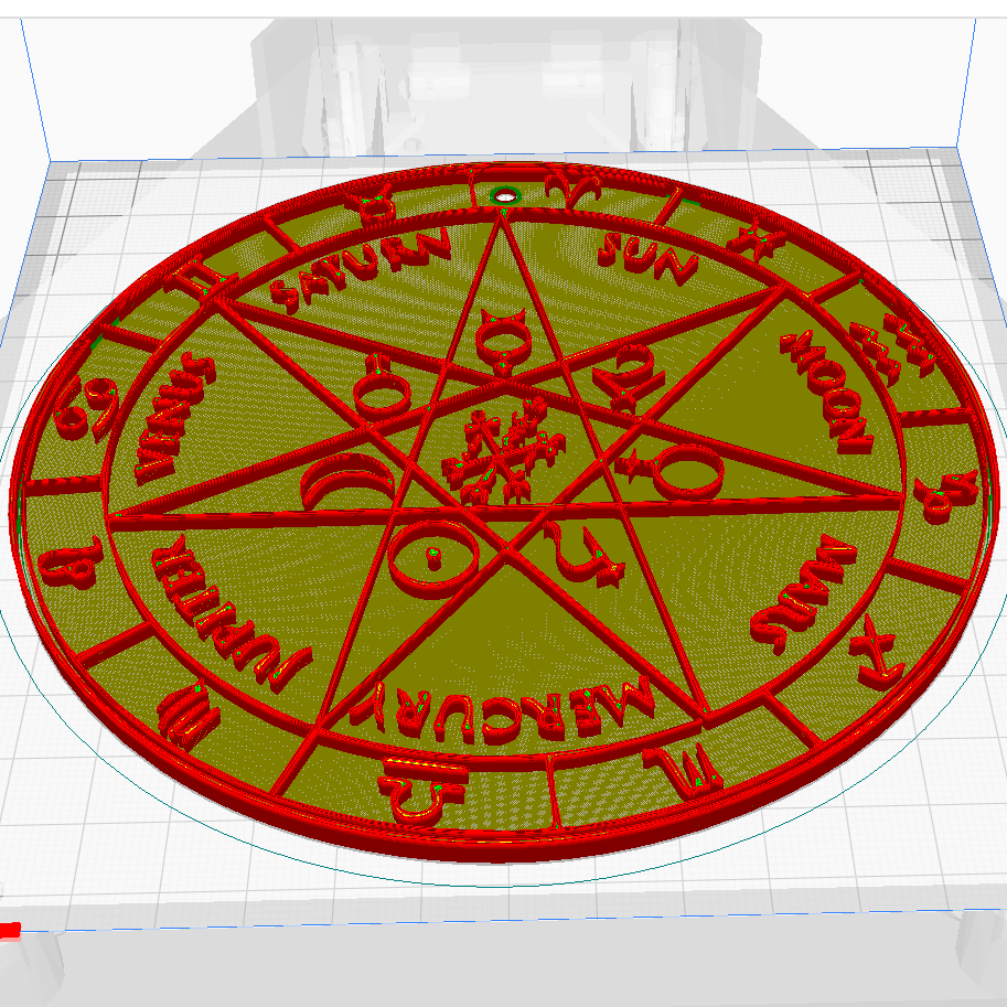 Free STL file Astrological Disc・3D printer model to download・Cults