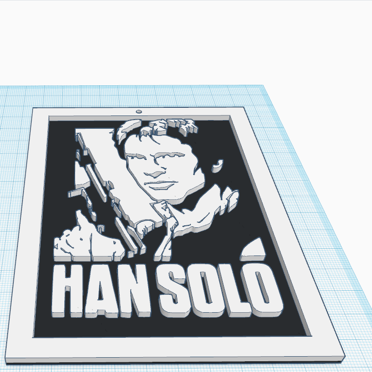Free STL file Han Solo - Harrison Ford・3D printing design to download・Cults