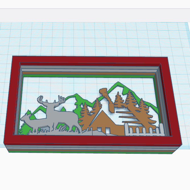 Бесплатный STL файл 3D Winter Decoration・Дизайн 3D принтера для ...