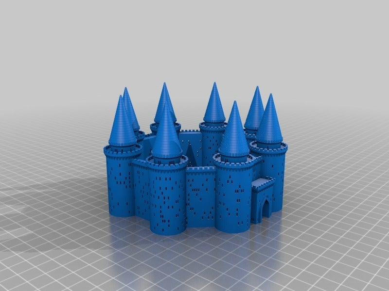 Free STL file My Customized Medieval Fortress Generator 🏛️・3D print ...