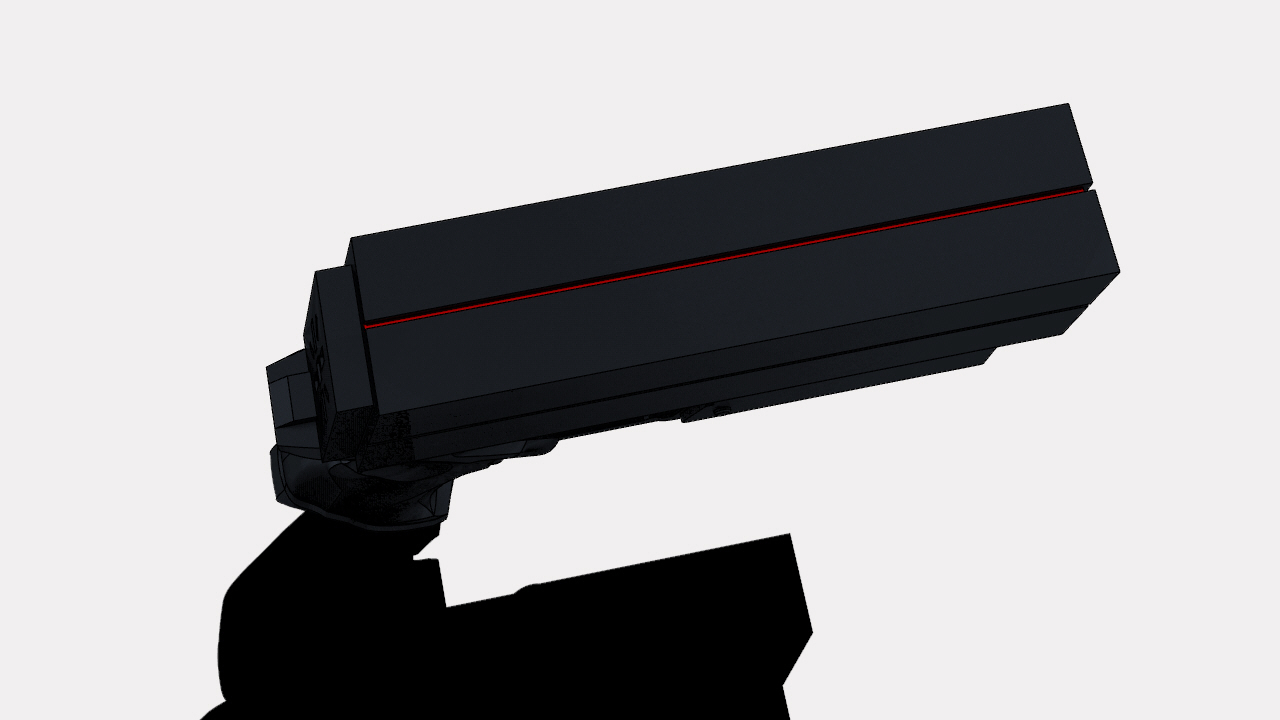 STL file Gravitational Beam Emitter Pistol from "BLAME!"・3D printing ...