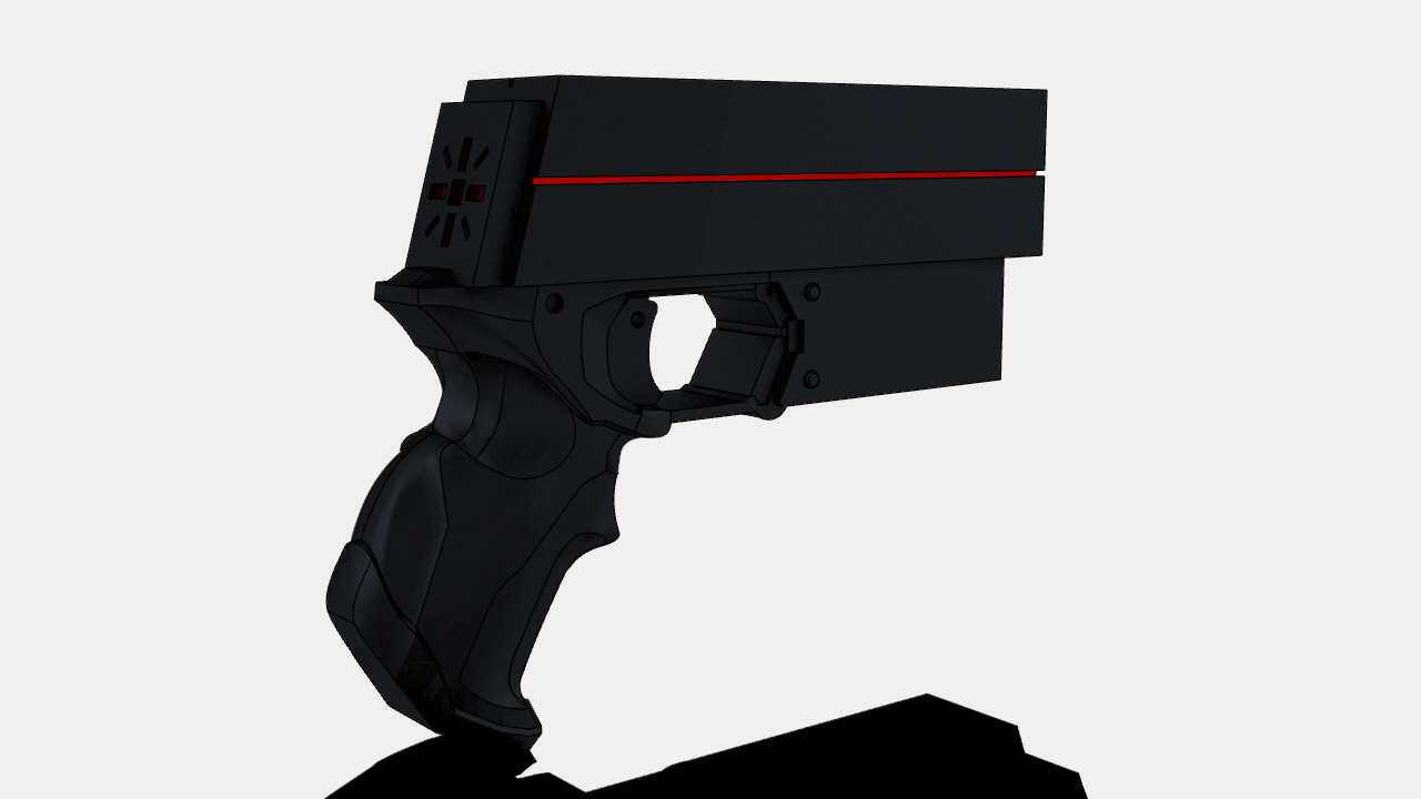 STL file Gravitational Beam Emitter Pistol from "BLAME!"・3D printing ...