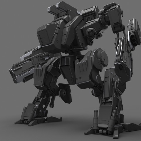 Download free STL files Mech ・ Cults