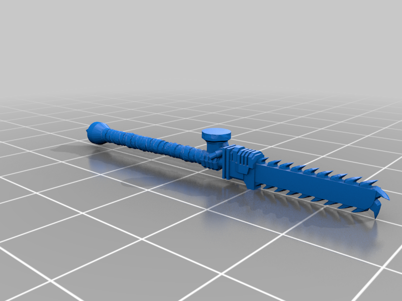 Free OBJ file In MIdnight Clad - Chain Glaives 🎲・Template to download ...
