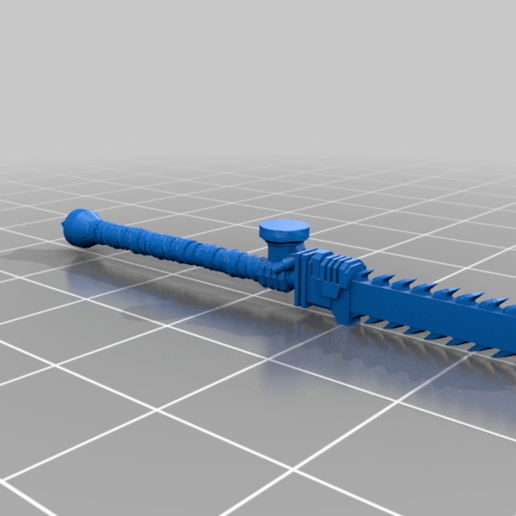 Download free OBJ file In MIdnight Clad - Chain Glaives • 3D printer ...