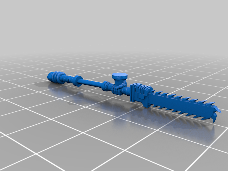 Free OBJ file In MIdnight Clad - Chain Glaives 🎲・Template to download ...