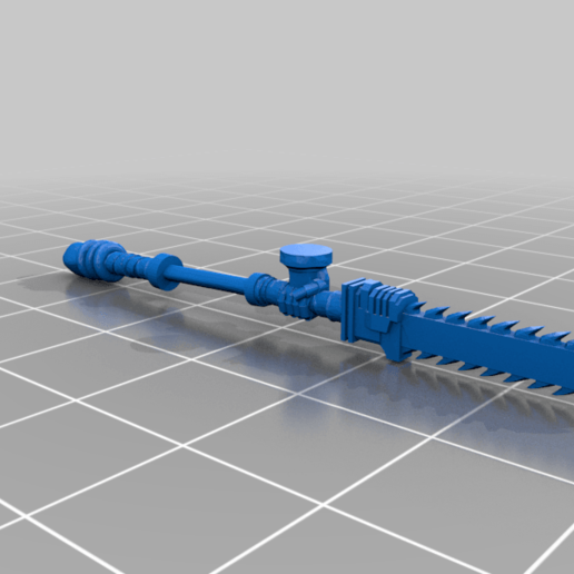 Download free OBJ file In MIdnight Clad - Chain Glaives • 3D printer ...
