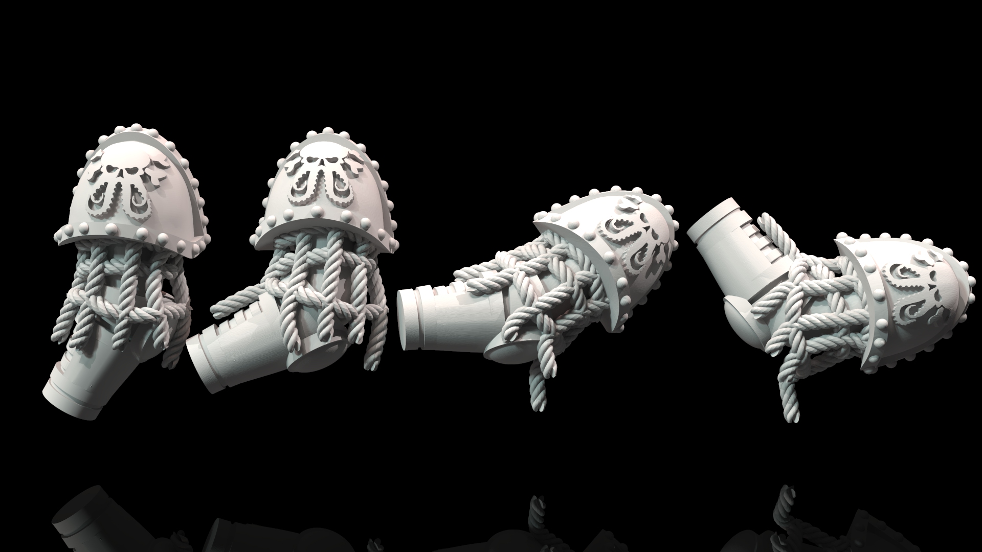 3D file Depth Guard - Blackwater Brotherhood Cultists Pre-supported and ...