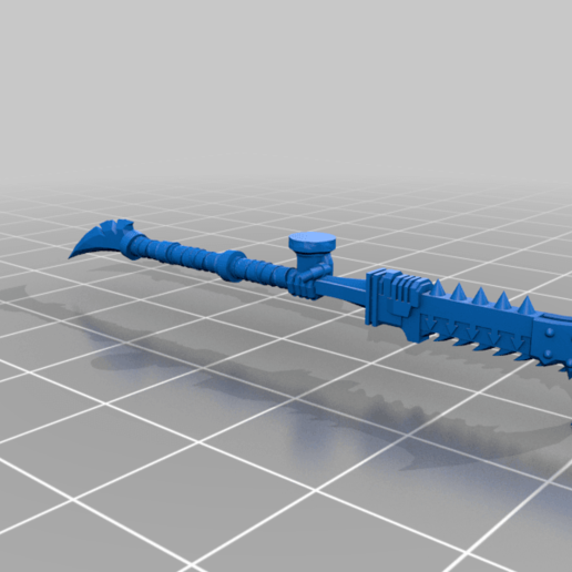 Download free OBJ file In MIdnight Clad - Chain Glaives • 3D printer ...