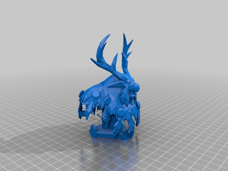 Free 3D file Moonkin Bust・3D printer design to download・Cults