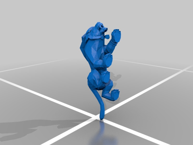 Free 3D file World of Warcraft Night Elf Druid Cat Form (printable)・3D ...