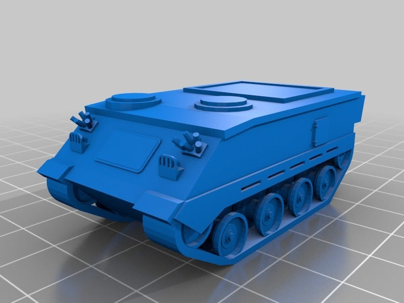 Free STL file 1-100 FV432 APC low poly model 🎲・3D printable design to ...