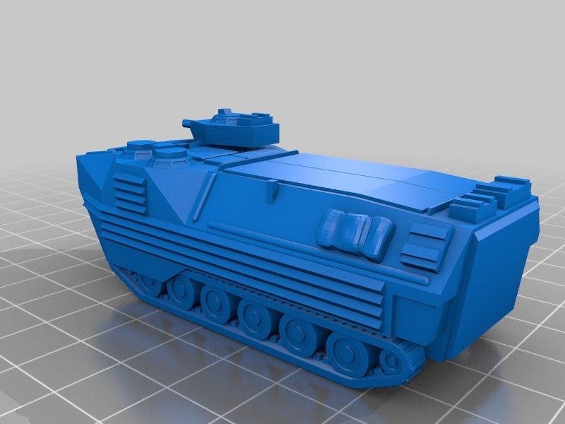 Free STL file AAV-P7 A1 (LVTP) (1-100 scale) 🎲・3D printable model to ...
