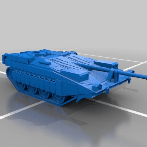 Download free 3MF file Swedish S-tank Stridsvagn 103 (1-100) • 3D ...