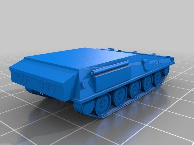 Free STL file FV107 Scimitar armoured reconnaissance vehicle・3D print ...