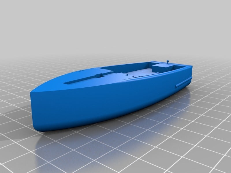 Free STL file HO Scale 30' x 10' Maine Lobster Boat" remix・3D printer ...