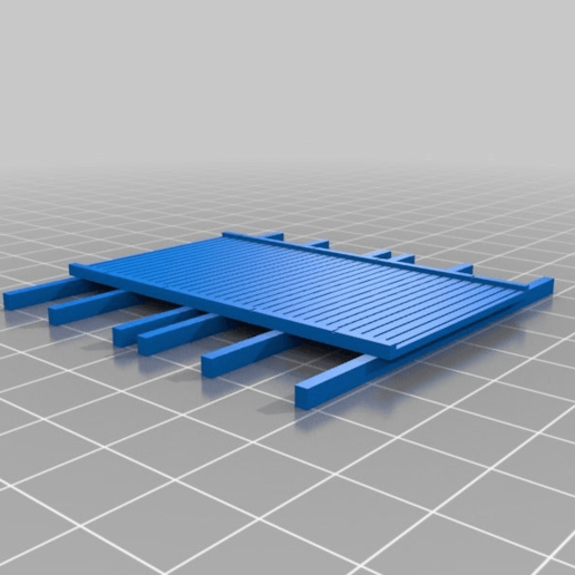 Download free STL files 1-100 Inflatable pontoon bridge ・ Cults