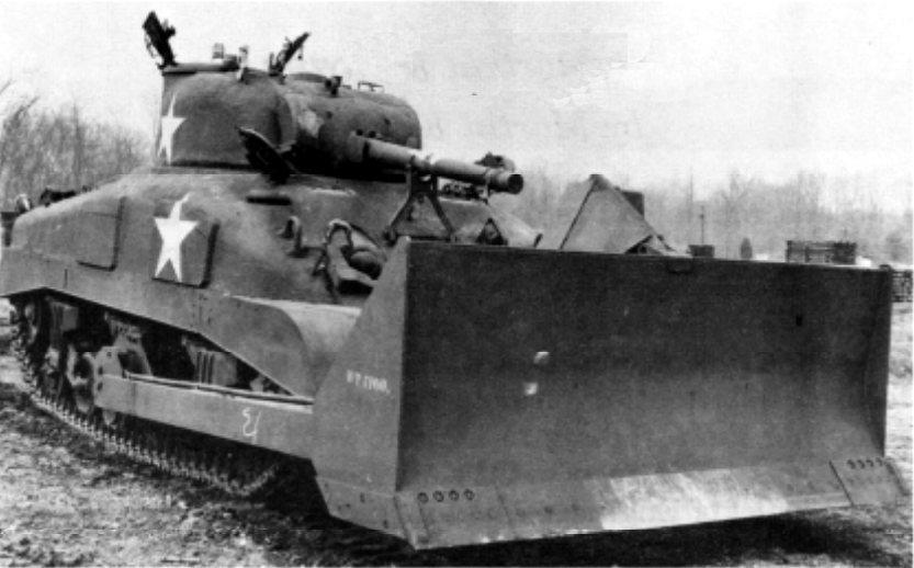 Free STL file 1-100 Sherman M4-A1. M1 bulldozer blade addon kit 🚜・3D ...