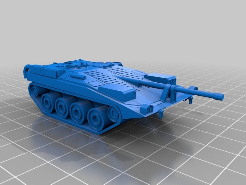 Free STL file Swedish S-tank Stridsvagn 103 (1-100) 🚗・3D print design ...
