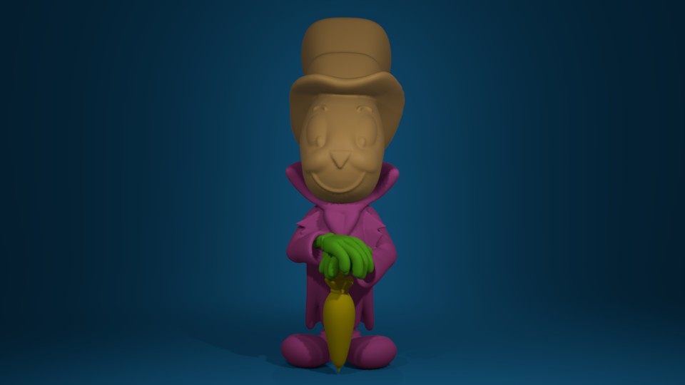 Free STL file Pepe Grillo 🦗・3D printer model to download・Cults