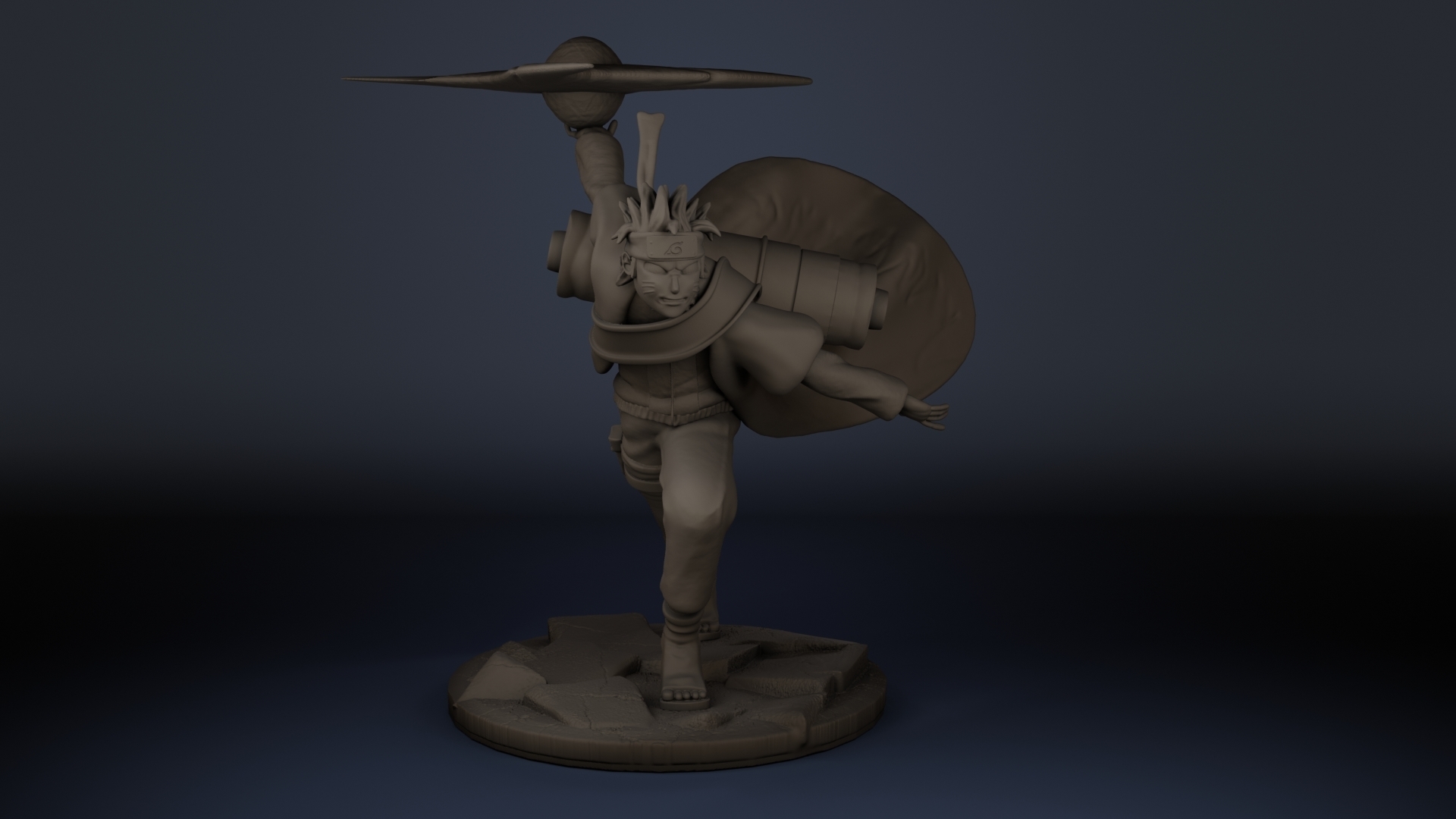 STL file naruto shippuden - rasenshuriken 🗿・Model to download and 3D ...