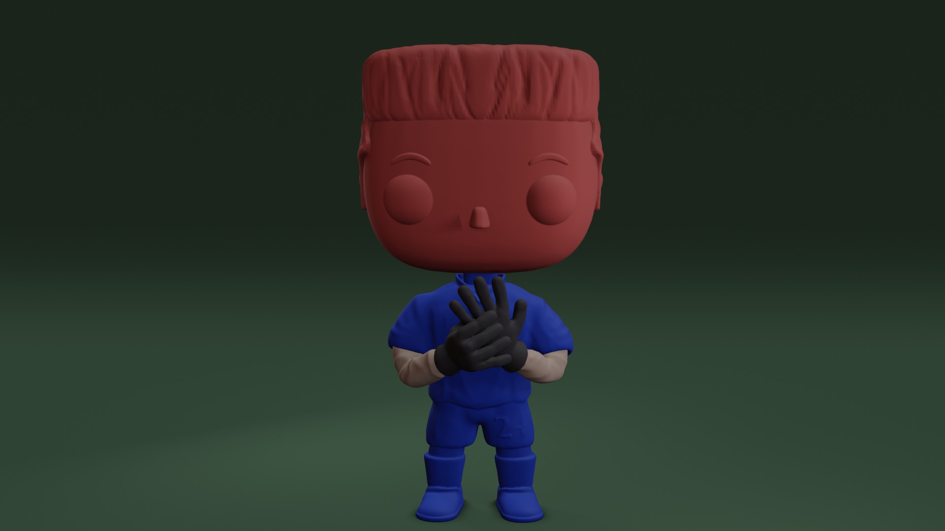 STL file Enzo Perez goalkeeper - River Plate - Funko pop・3D printer ...