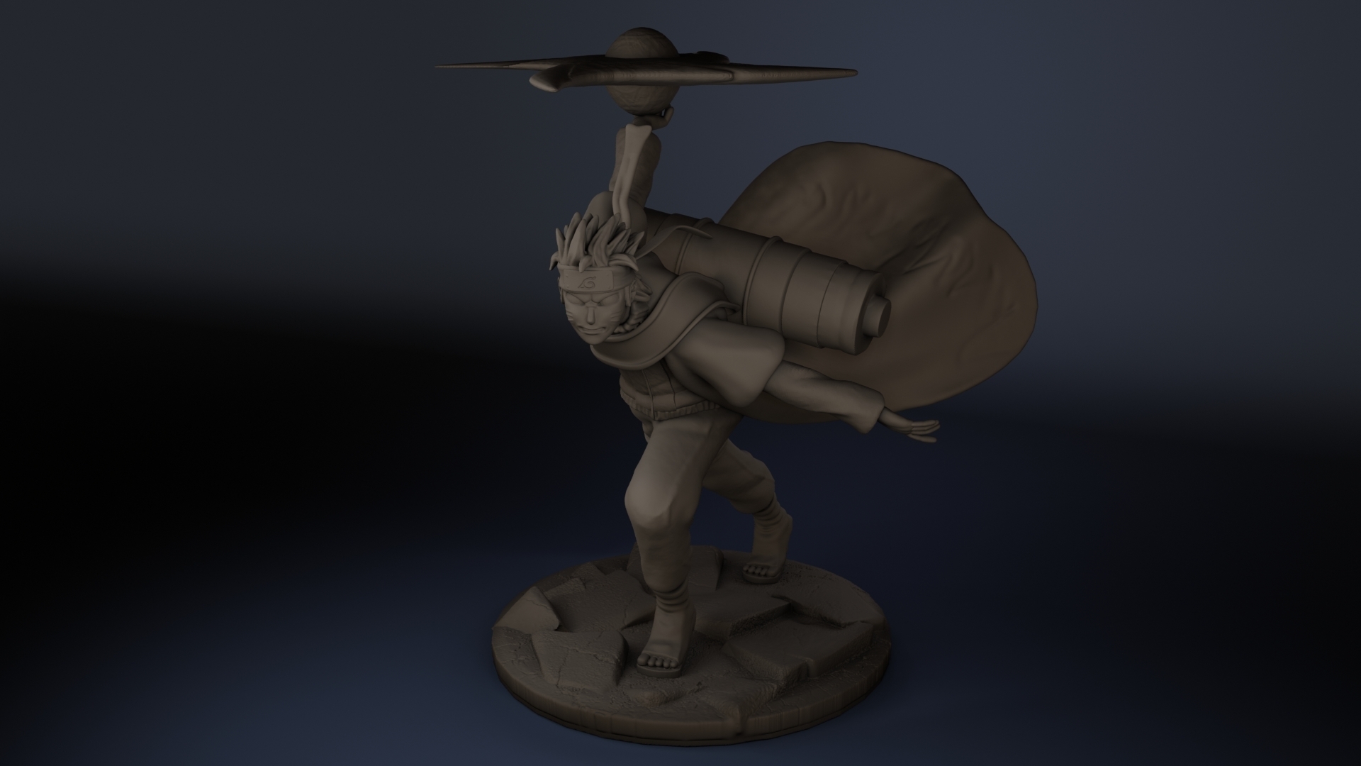 STL file naruto shippuden - rasenshuriken 🗿・Model to download and 3D ...