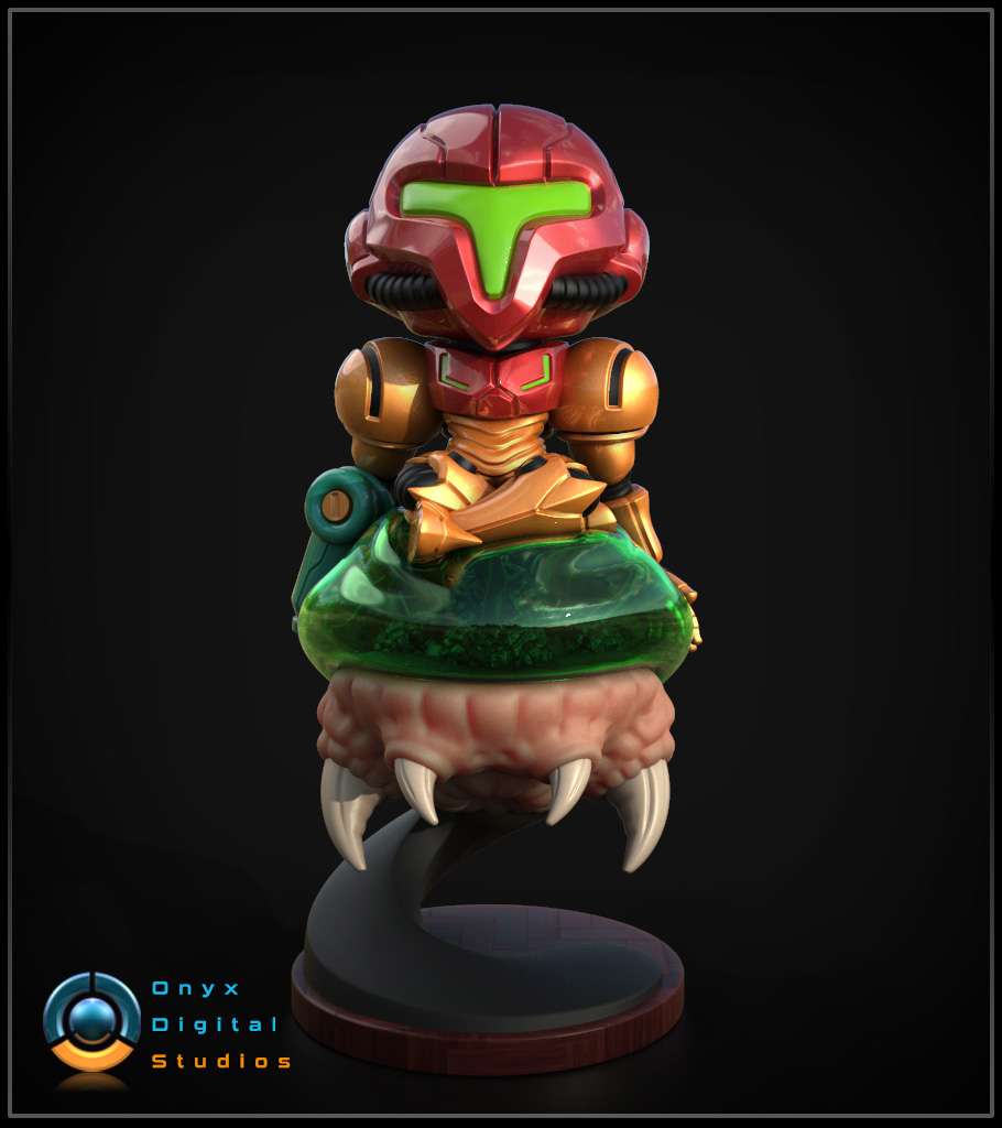 3D file Chibi Samus collection bundle deal・3D print design to download ...
