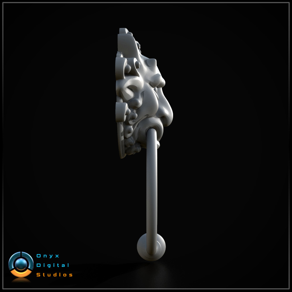3D file Labyrinth Door knocker 2 🚪・3D print model to download・Cults