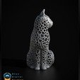 Download STL file Voronoi Cat Lamp • 3D printer design ・ Cults
