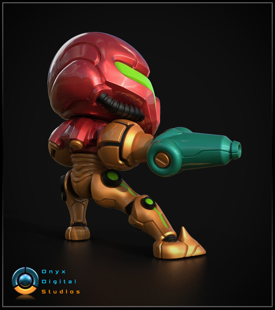 3D file Chibi Samus collection bundle deal・3D print design to download ...