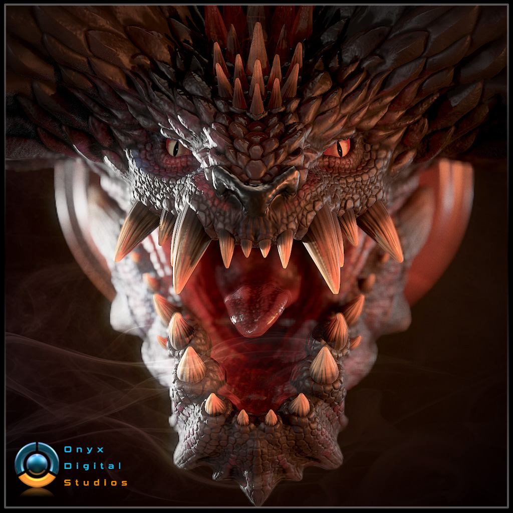 3D file 3D Printable Monster hunter head - Nergigante 3D print model 👹 ...