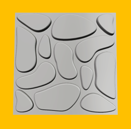 Free 3D file 3D STONE PANEL・3D printing template to download・Cults
