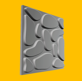 Free 3D file 3D STONE PANEL・3D printing template to download・Cults