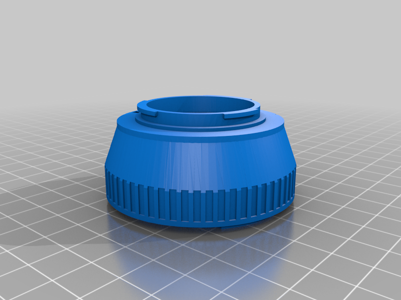 Free 3D file Nikon 1 to Canon FD・3D printer design to download・Cults