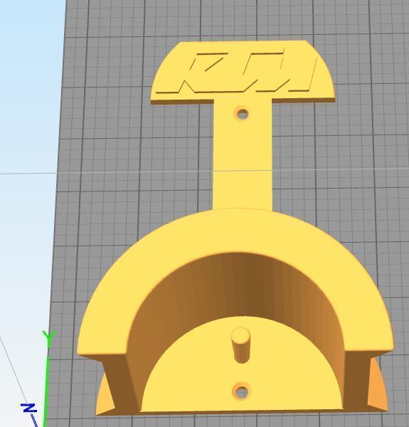 Free STL file KTM Helmet Hanger・3D printing template to download・Cults