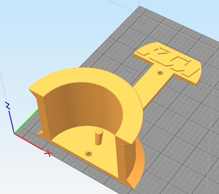 Free STL file KTM Helmet Hanger・3D printing template to download・Cults