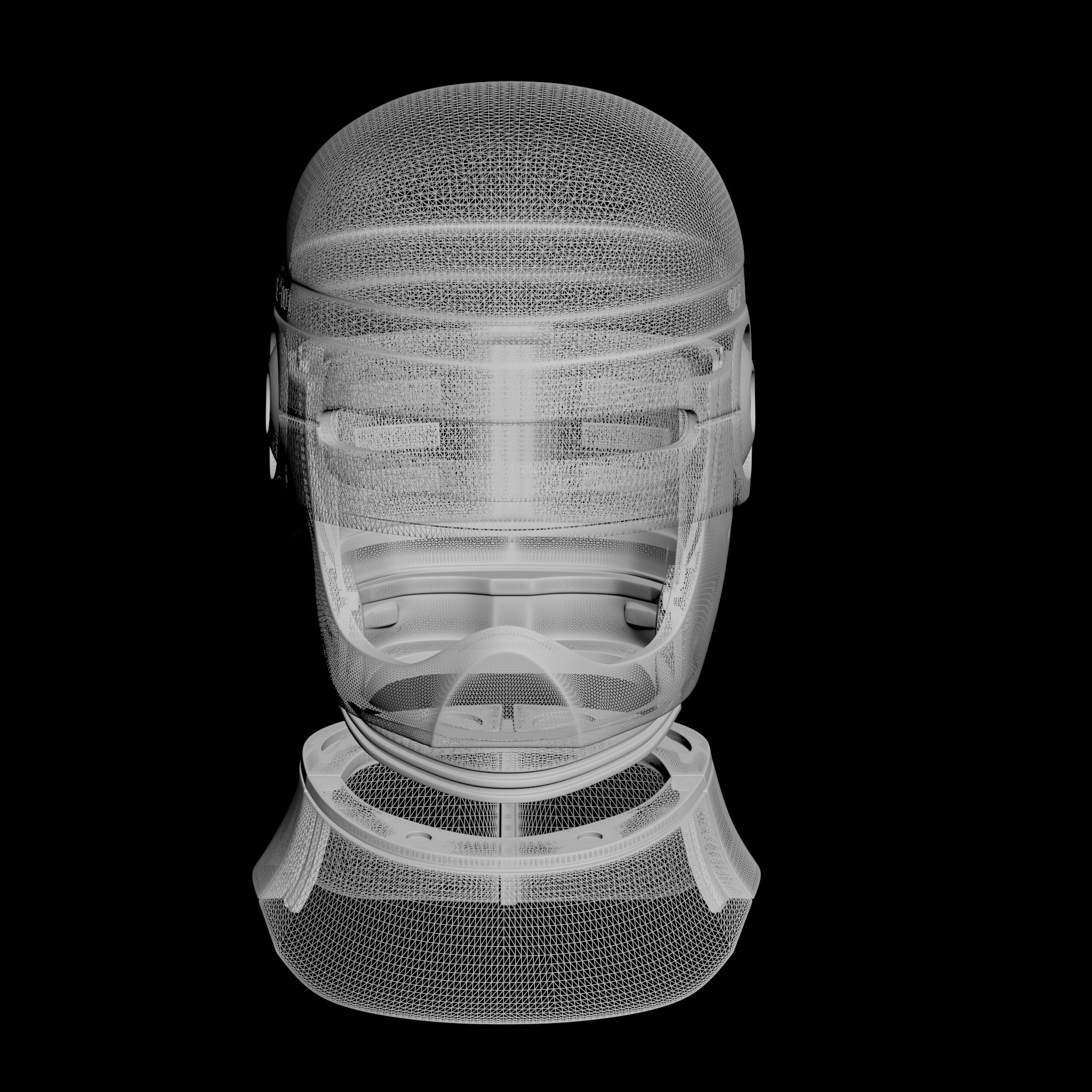 Download STL file Robocop Head and Helmet for 3d printing 3D Model ...