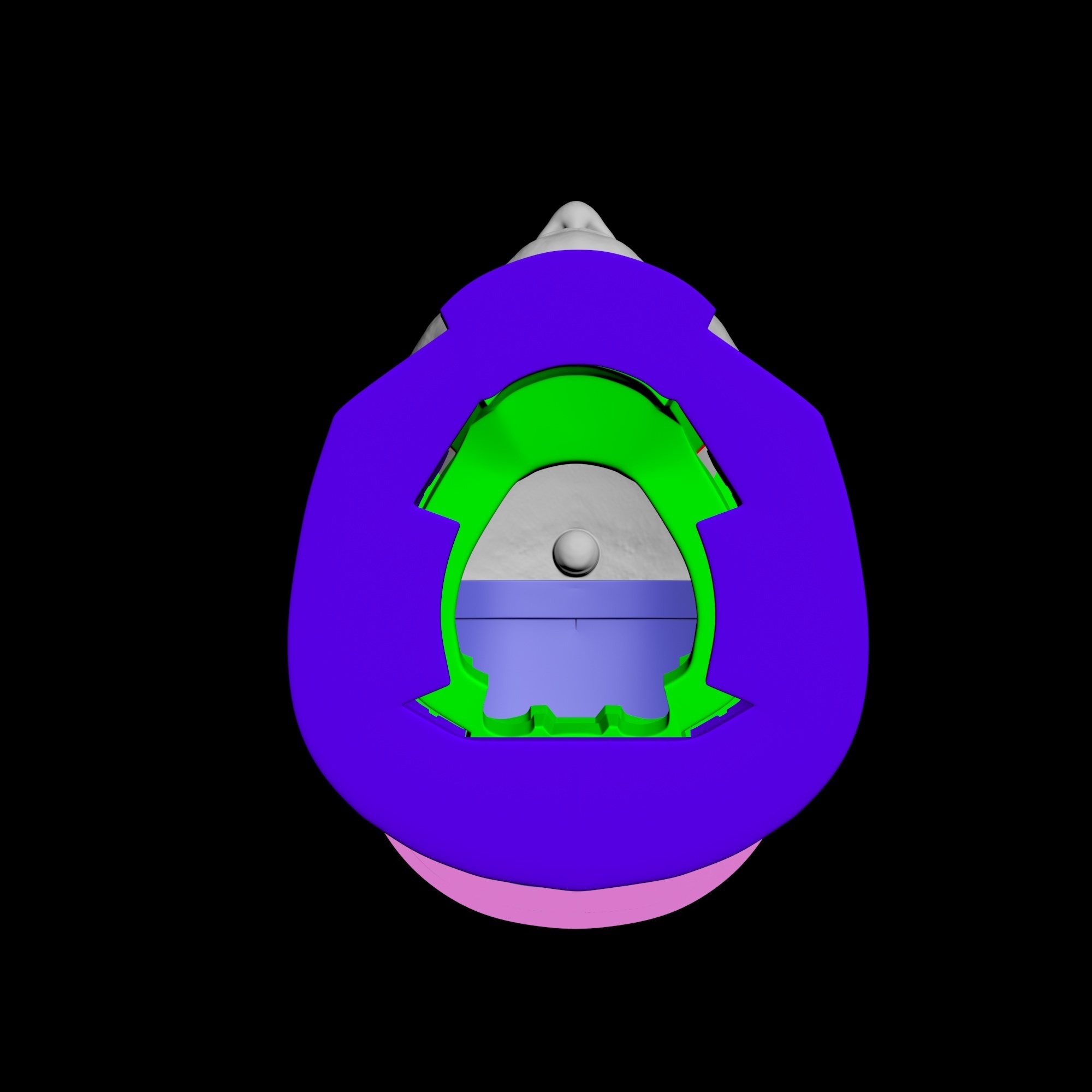 Télécharger fichier STL Robocop Head and Helmet for 3d printing 3D ...