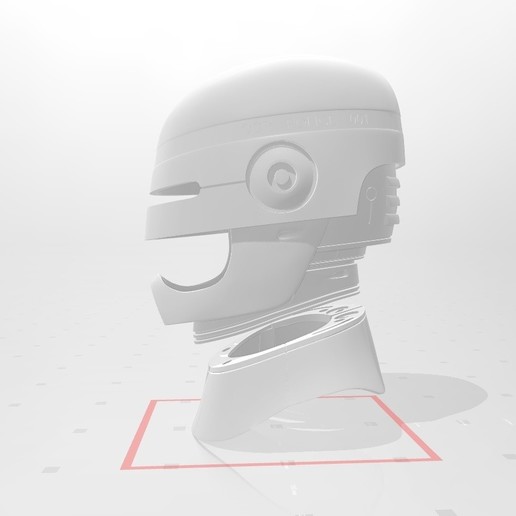 Download STL file Robocop Head and Helmet for 3d printing 3D Model ...